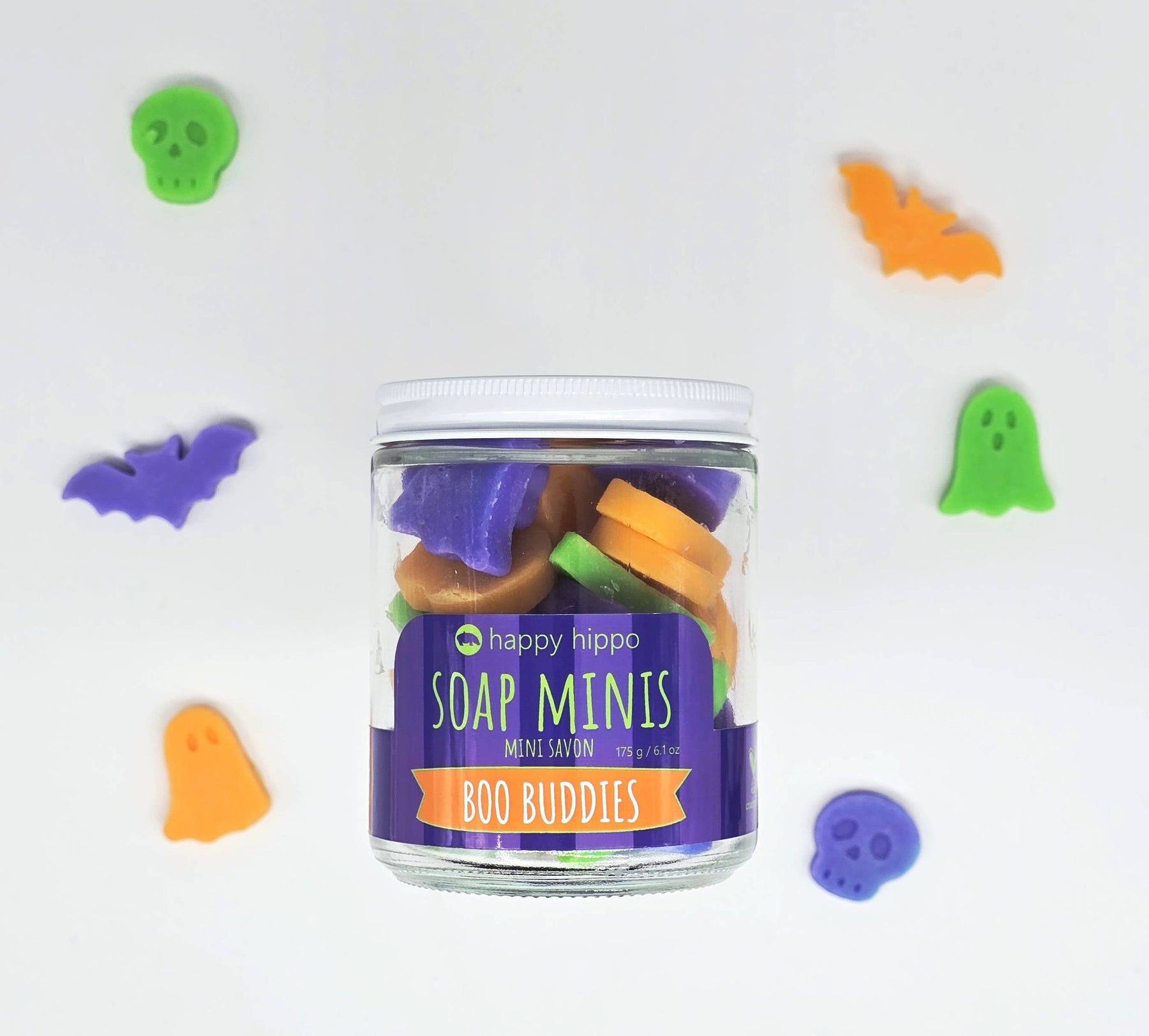 Happy Hippo | Boo Buddies - Soap Minis – Icon Hair & Body